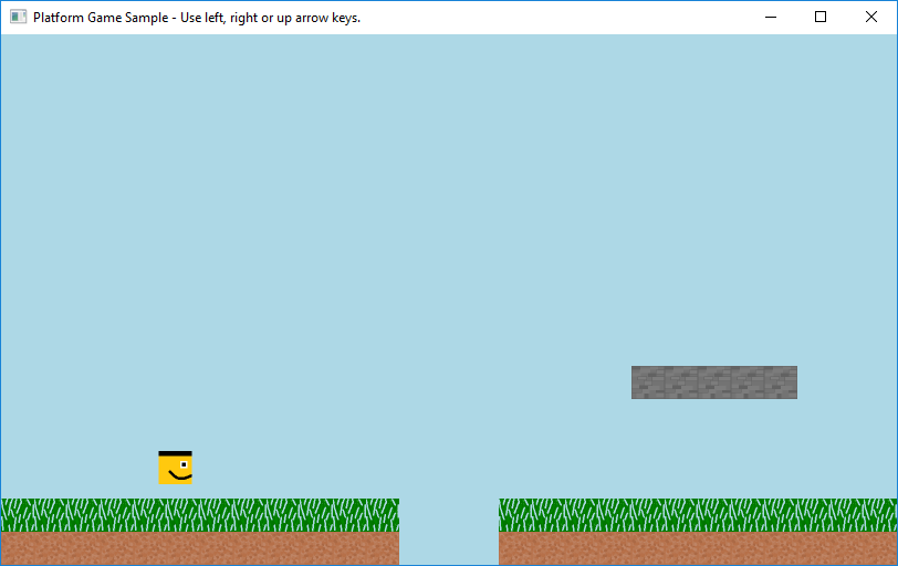 Small Basic Game Platform Game Sample Small Basic Gallery